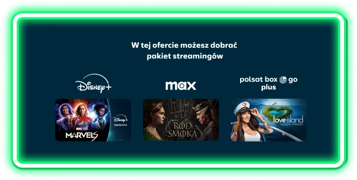 Internet, telefonia i telewizja | Plus